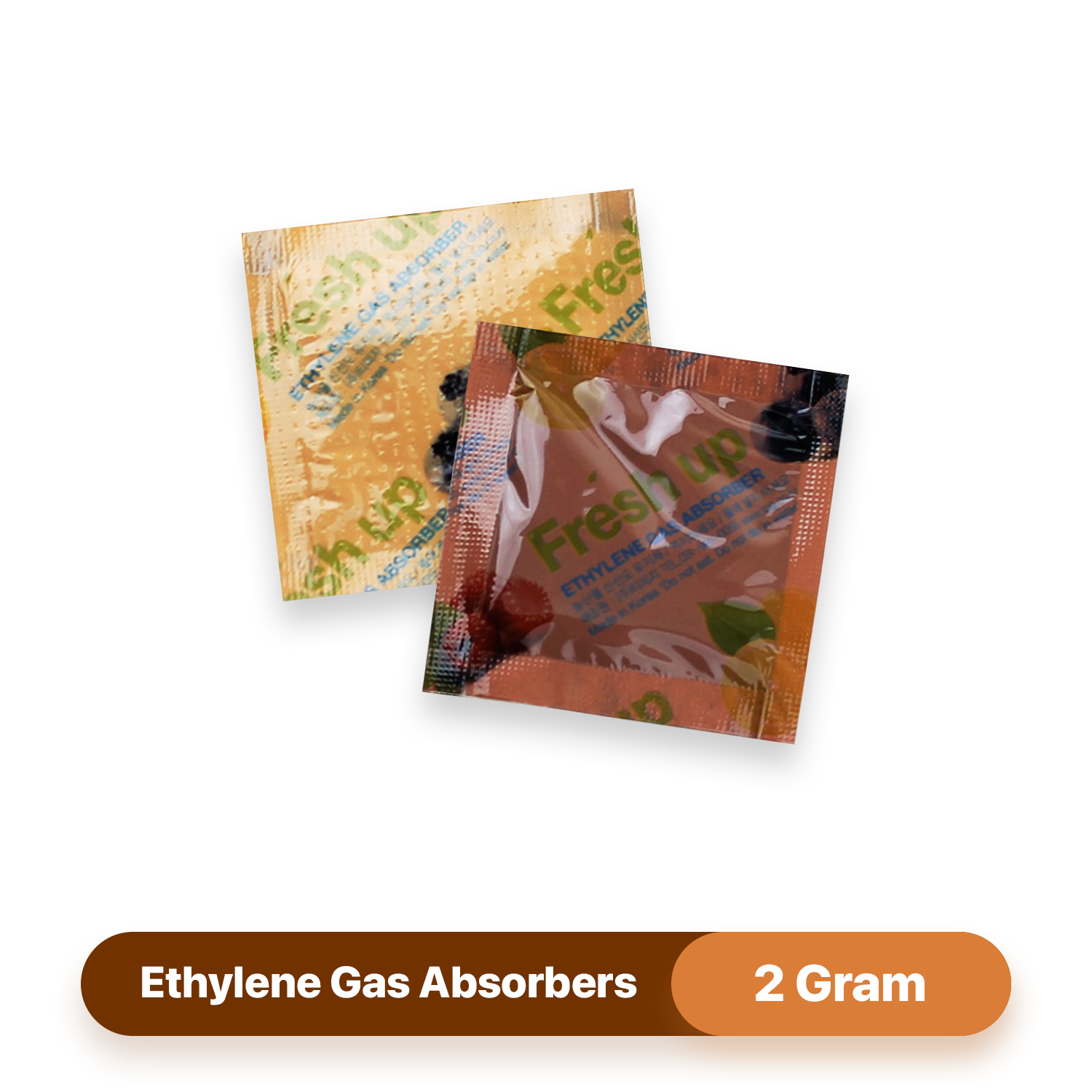 Fresh & Fresh 2 Gram (4410 Pack) Premium Ethylene Gas Absorber – Easy