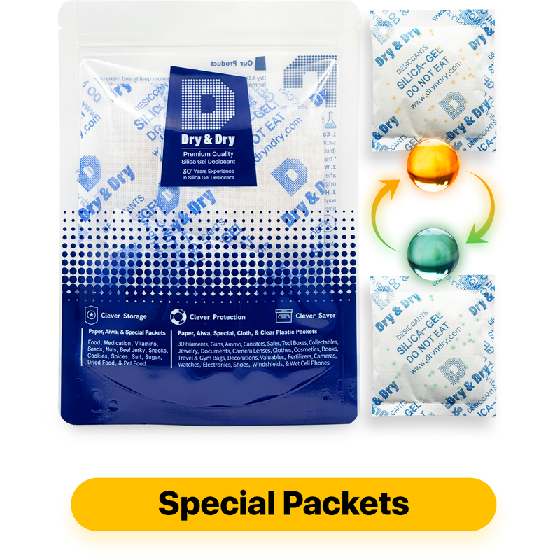 50 Gram SPECIAL Orange Indicating Packets